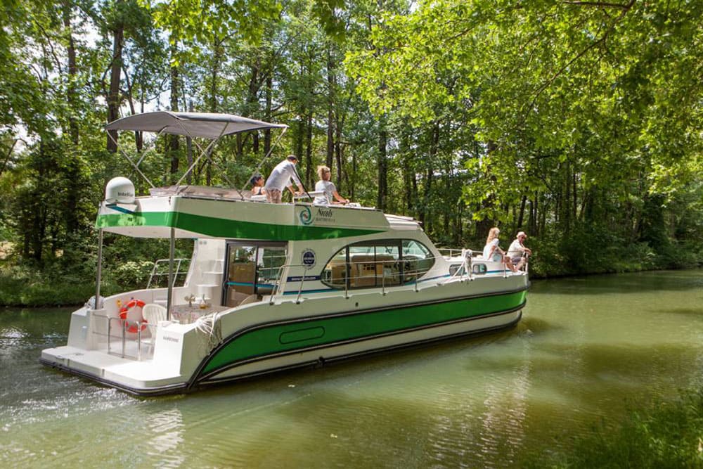 Houseboat Estivale Quattro Fly Green - Crociera fluviale in Francia